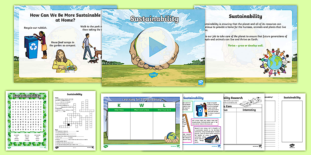 Sustainability Activities for Kids | Year 3-6 | AC9HS4K05