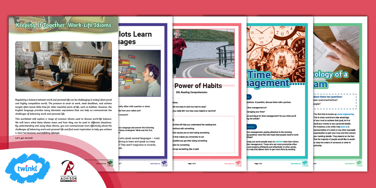 FREE! - Reading Comprehension Pack : Twinkl x The Advisor Academy