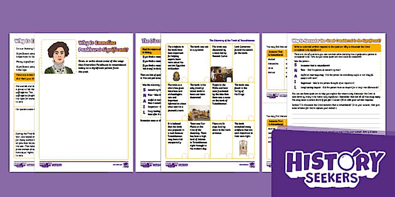 Historical Significance Editable Teaching Resources - Twinkl