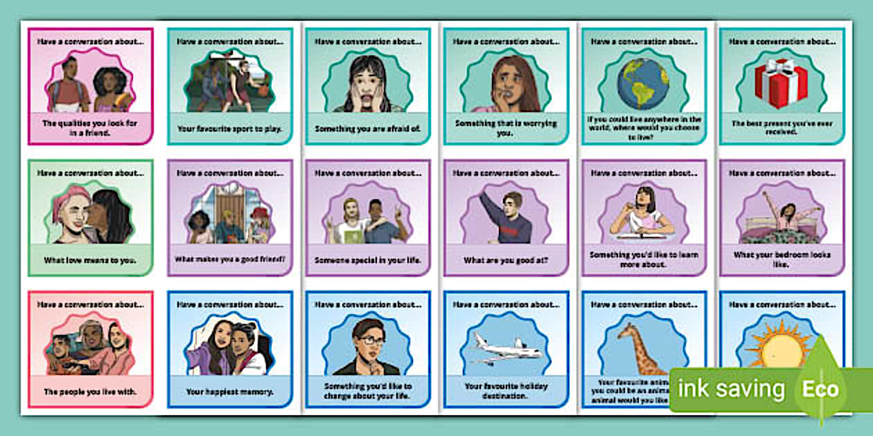 SEND: Older Learners: Conversation Game - Twinkl