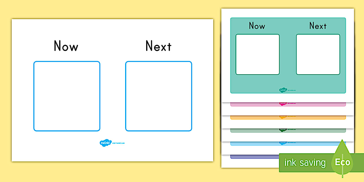 Now Next Visual Aid (teacher made) - Twinkl