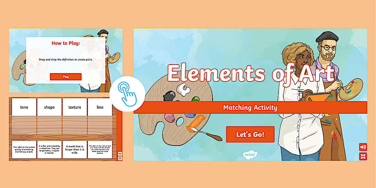 Elements of Art Match Activity