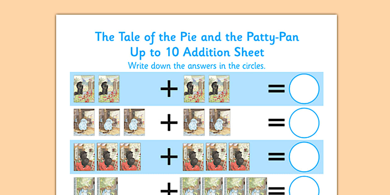 Black and White Beatrix Potter - The Tale of the Pie and the Patty Pan ...