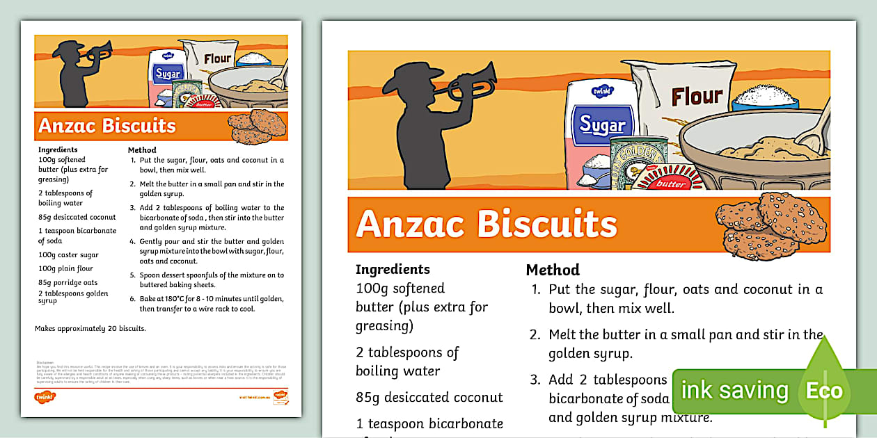 Anzac Biscuit Recipe | Anzac Day | Baking and Recipes