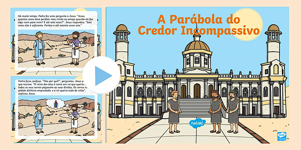 A Parábola do Credor Incompassivo - PowerPoint | Twinkl