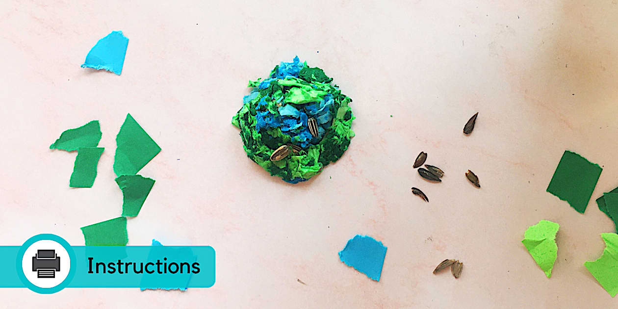 Earth Day Seed Bombs Instructions | Earth Day Activities