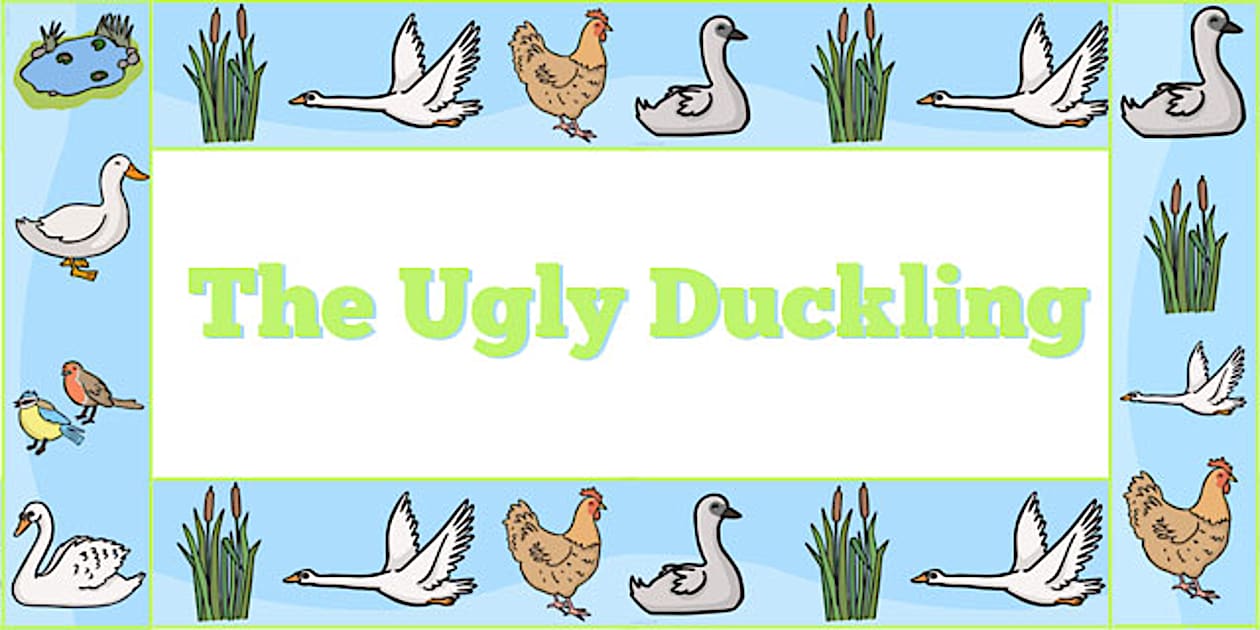 Ugly Duckling Display Borders (teacher made) - Twinkl
