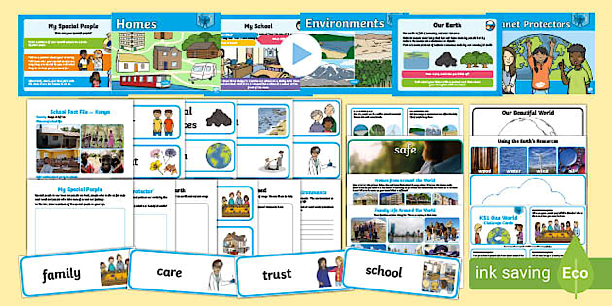 PSHE: KS1 One World - Unit Pack