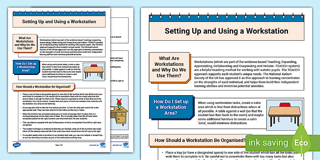 SEND Station Set-Up | SEND Station Guide | Early Years