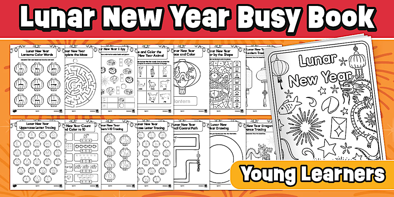 Lunar New Year Busy Book