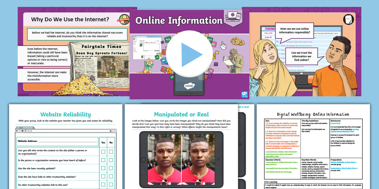 PSHE: LKS2 Digital Wellbeing - Lesson Pack 4 (teacher made)