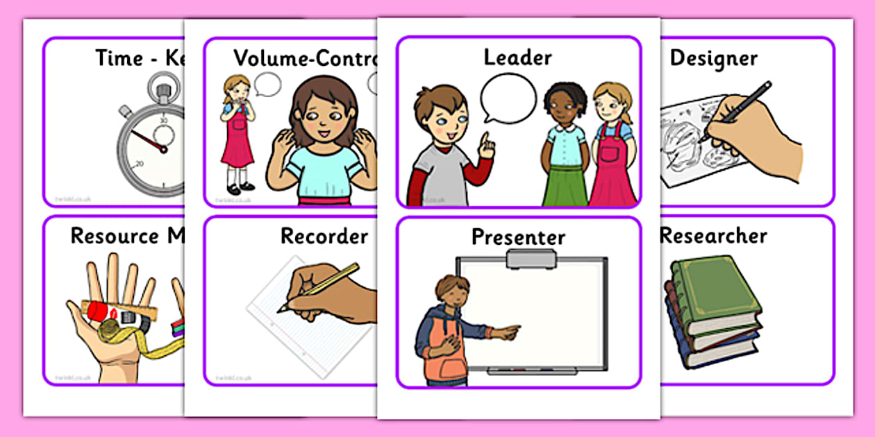 Co-operative Group Work Cards - Teaching Resources - Twinkl