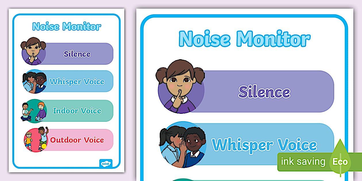 👉 Sound Monitor Classroom Display Pack - Primary Resources
