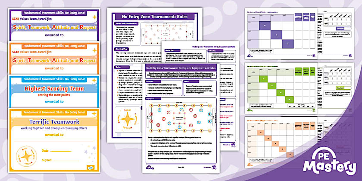 PE Mastery: Y3 Fundamental Movement Skills Competition Pack