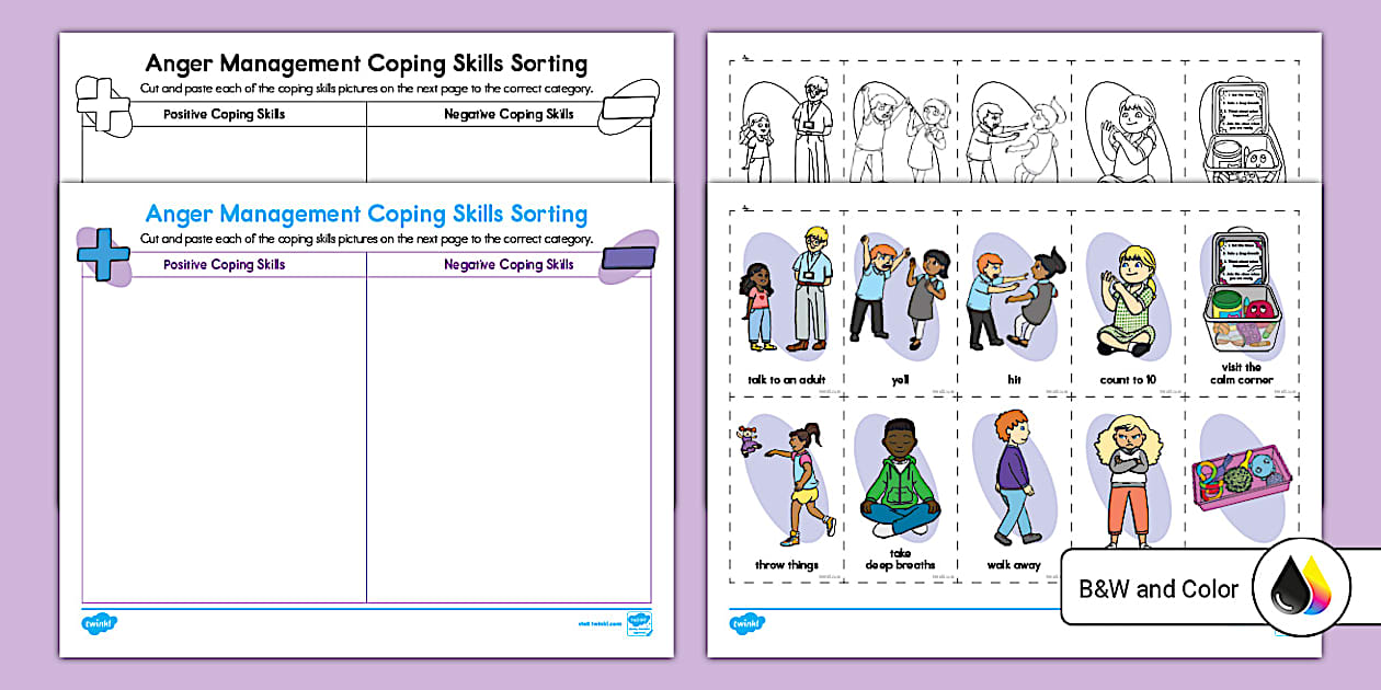 Coping Skills for Elementary Students | Special Ed | Twinkl