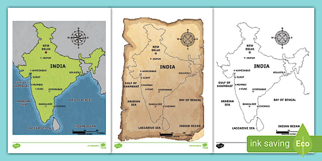 India Map Pack (صُمم من قبل مُختصّين)