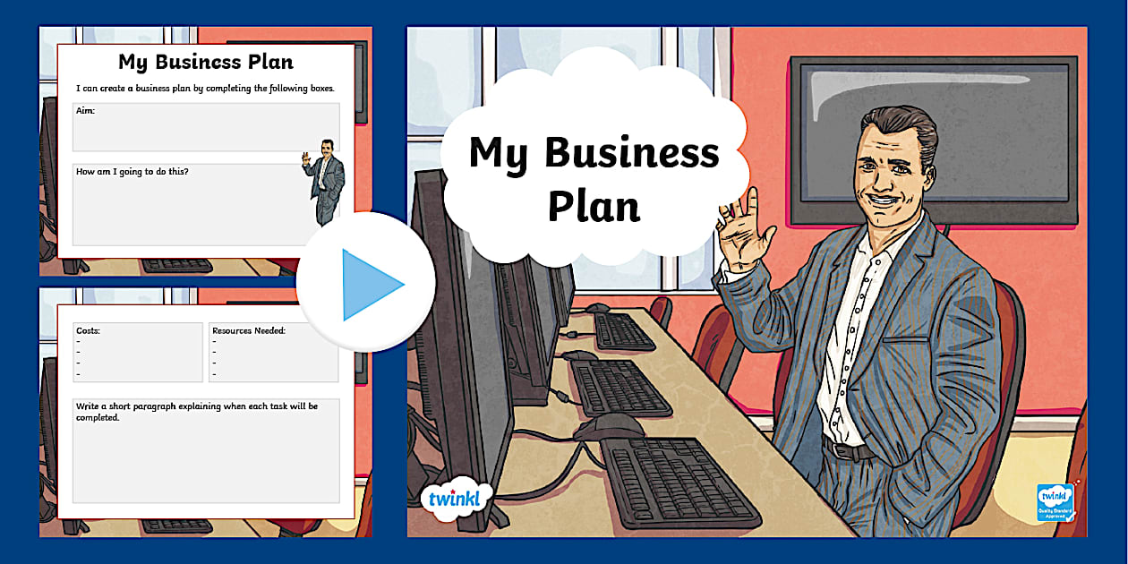 Business PowerPoint Templates - Primary Resources - Twinkl