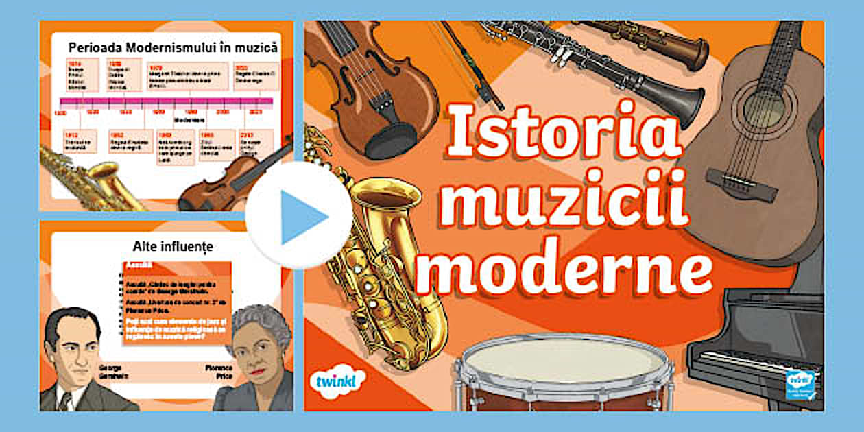 Istoria muzicii – Muzică și compozitori din perioada modernă