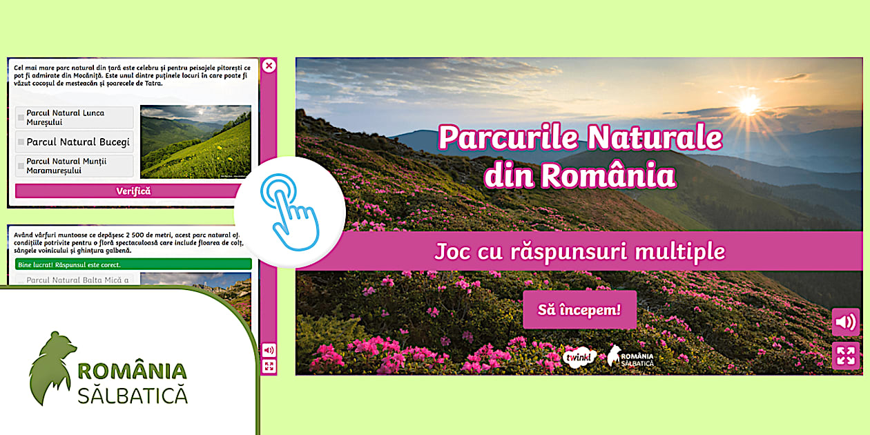 FREE! - România Sălbatică Parcurile naturale din România Joc online cu