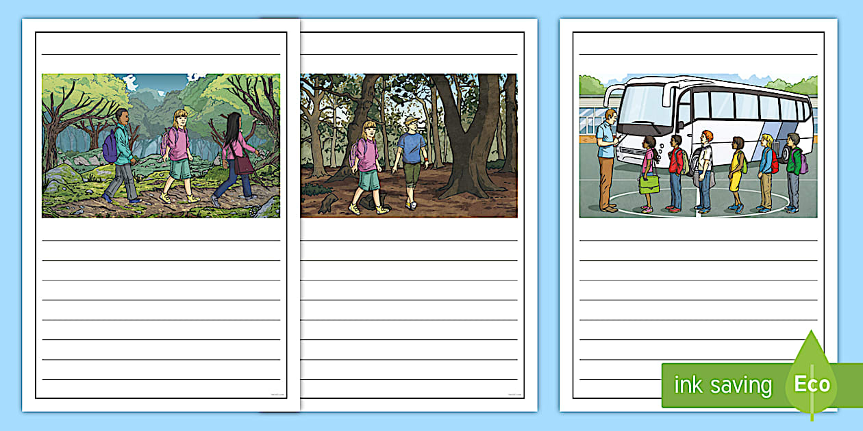 My Residential Writing Frames (teacher made) - Twinkl