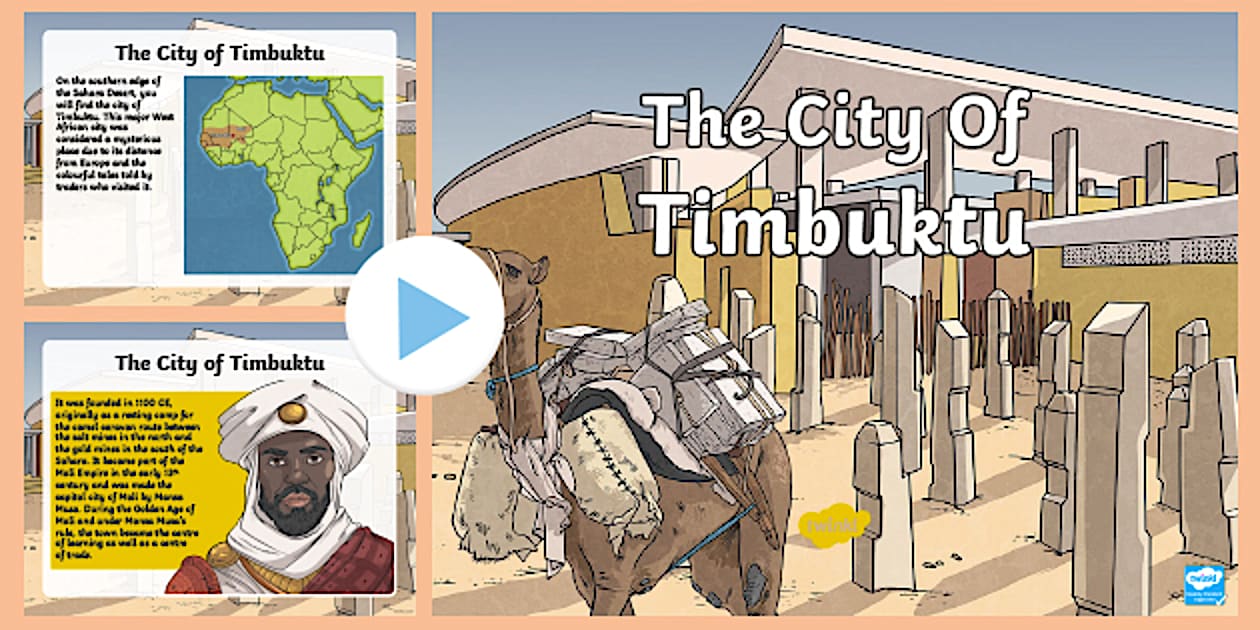 The city of Timbuktu (teacher made) - Twinkl