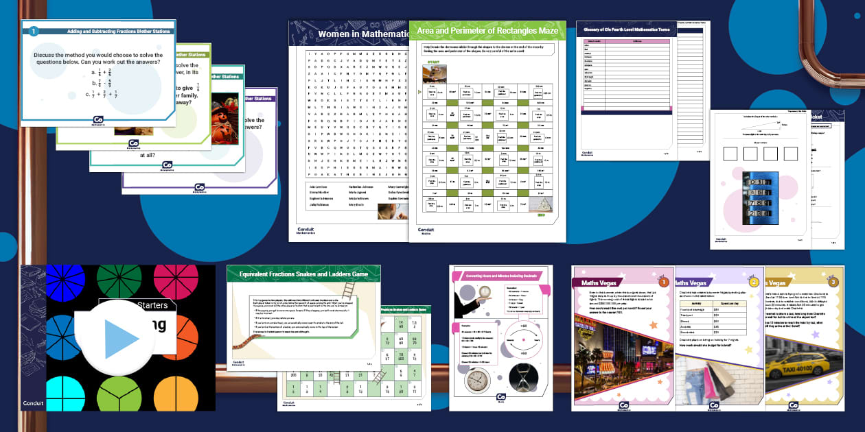 Secondary Mathematics and Numeracy Free Taster Pack - Twinkl