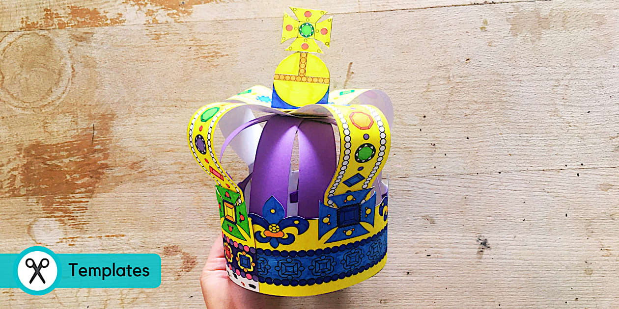 Royal Crown Craft Printable | Twinkl Crafts (teacher made)