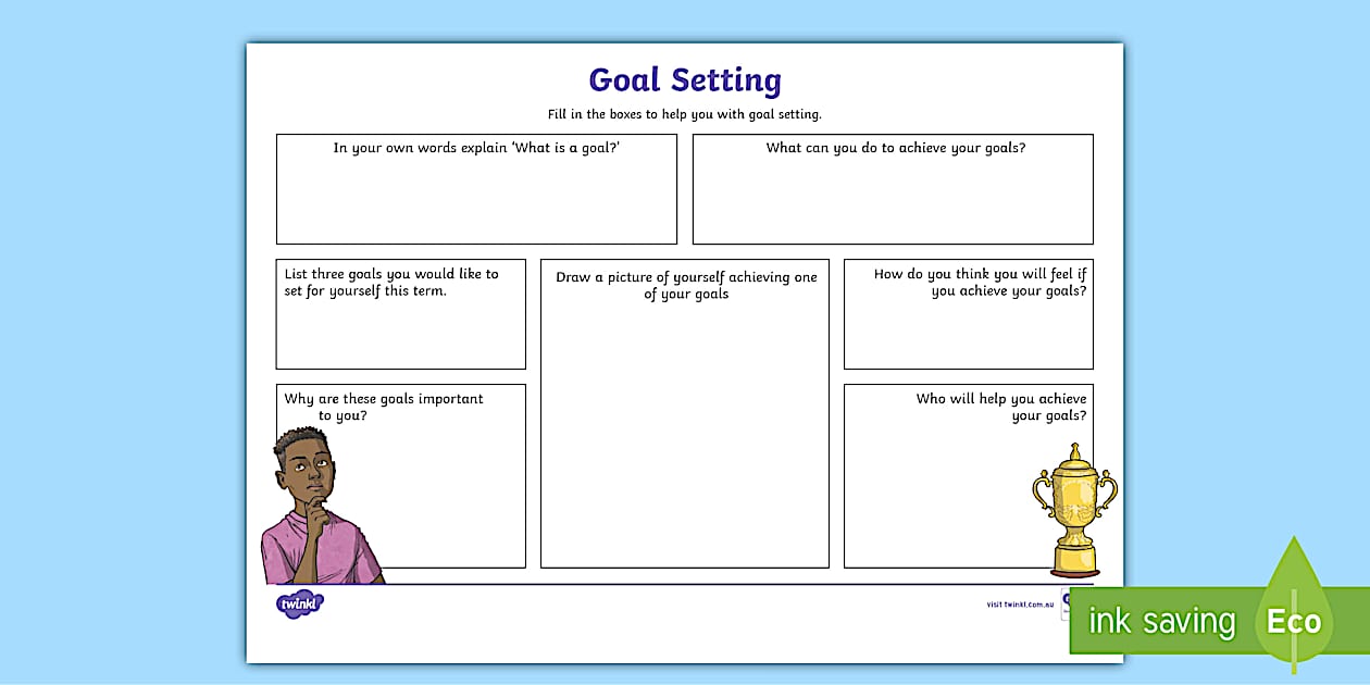 Movement Challenges Goal Setting (teacher made) - Twinkl