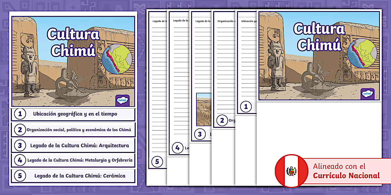 Cuadernillo: Cultura Chimú - Twinkl