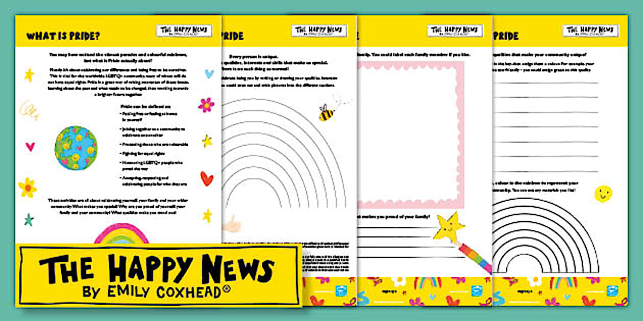 The Happy Newspaper: Individual Pride, Family Pride and Community Pride