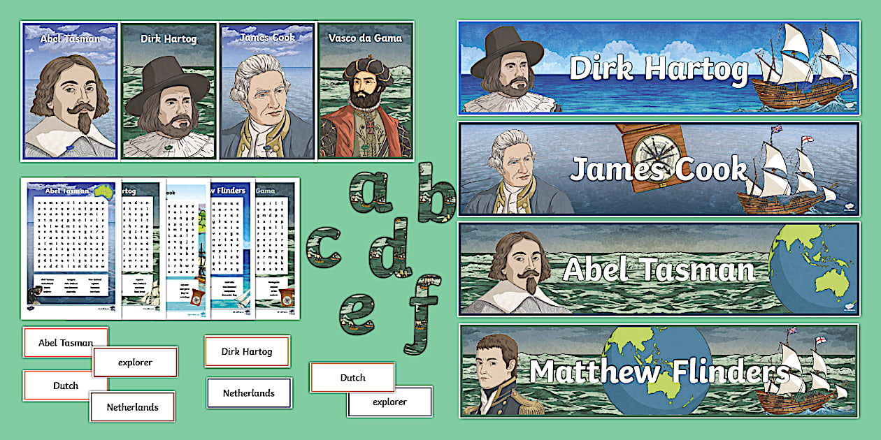 Australia's Early Explorers Resource Pack - English