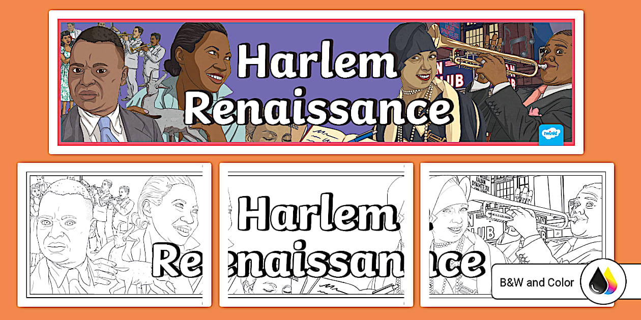 Harlem Renaissance PDF | Banner | Resource | Twinkl USA