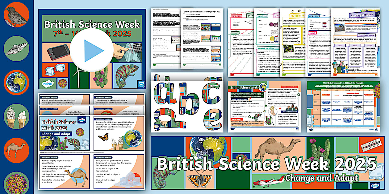 KS2 British Science Week 2025 Resource Pack (teacher made)