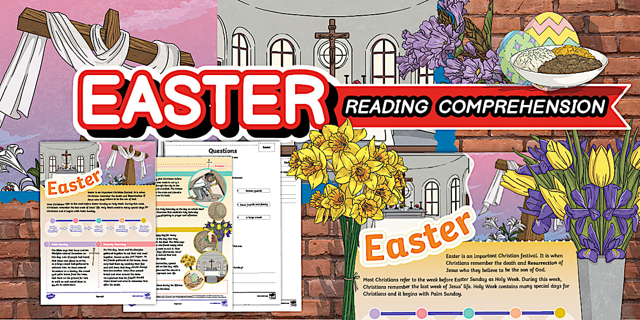 LKS2 Easter Reading Activity [Differentiated Resource]