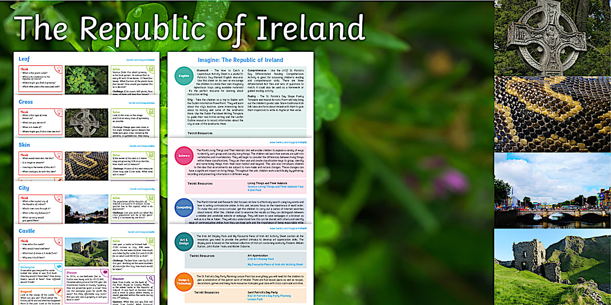 Imagine Ireland KS2 Resource Pack (teacher made) - Twinkl