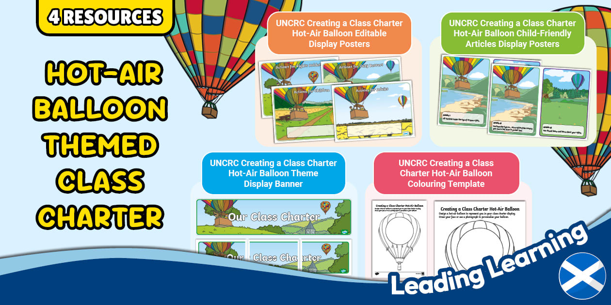 UNCRC Hot-Air Balloon Class Charter Pack