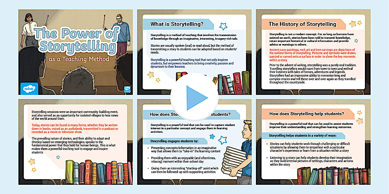 Storytelling Method of Teaching PPT | Teacher-Made - Twinkl