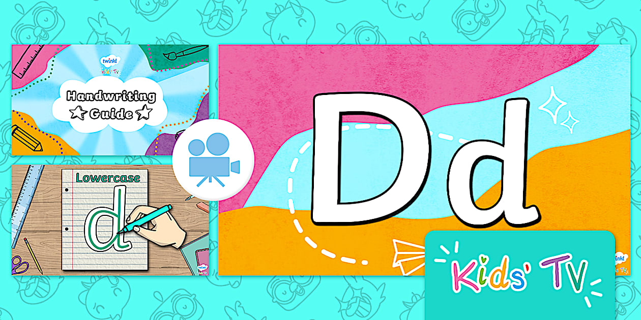 How to Write the Letter D | Handwriting Guide for Kids