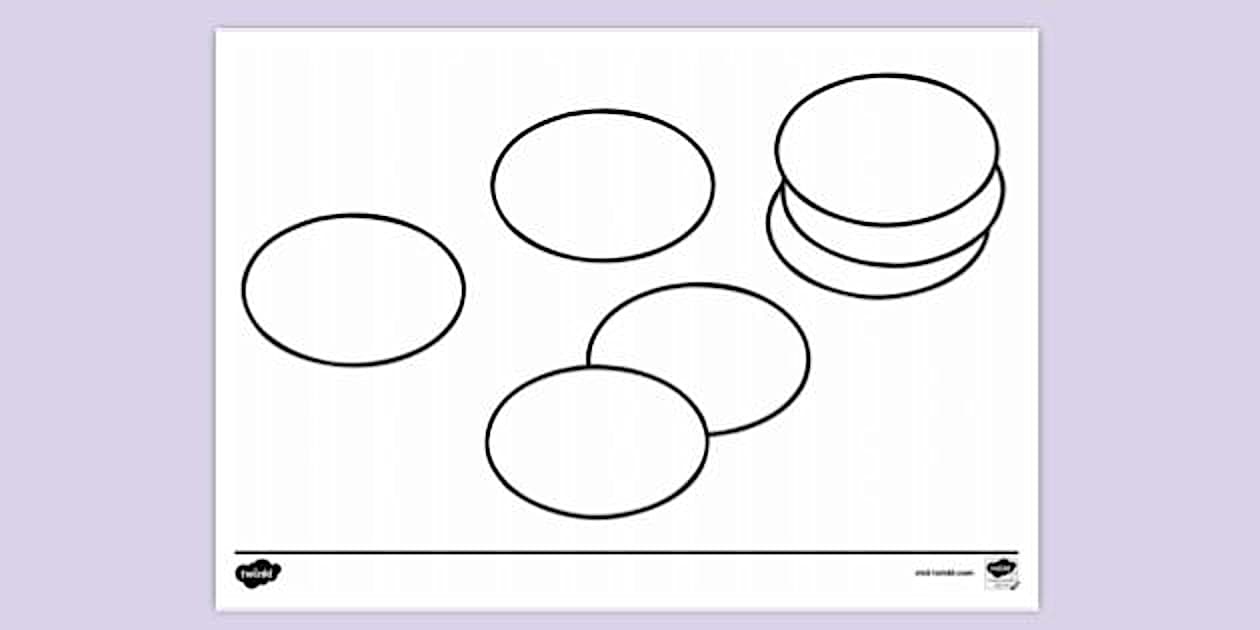 Plastic Counters Colouring Sheet | Colouring Sheets - Twinkl