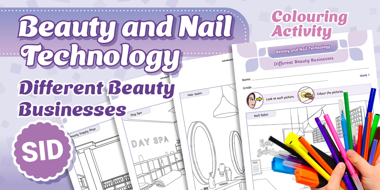 Grade 4.1 T1 W1 HS - Beauty and Nail Technology - Different Businesses ...
