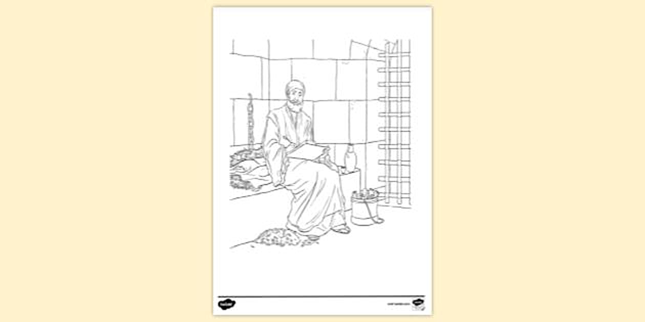 Paul Colouring | Colouring Sheets (teacher made) - Twinkl
