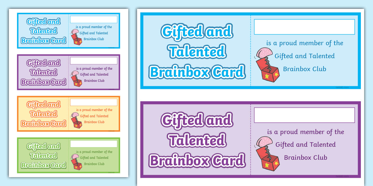 Gifted and Talented Labels (teacher made) - Twinkl