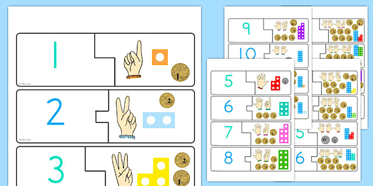 Counting Puzzle 1 to 20 - Twinkl