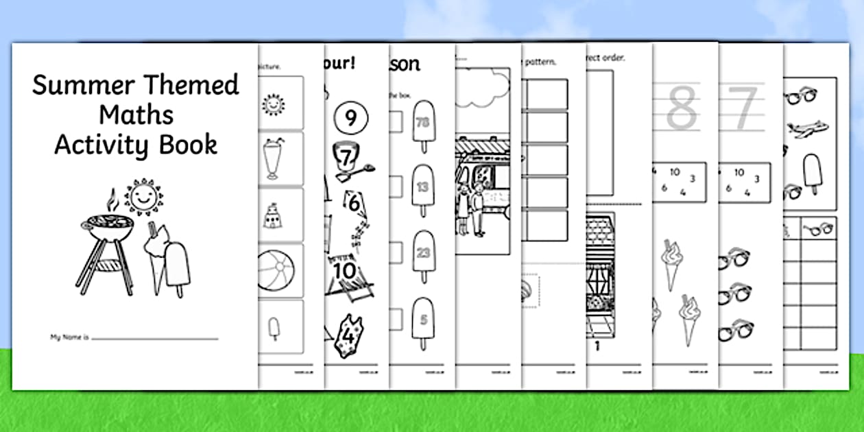 Summer Maths Activities KS1 (teacher made) - Twinkl