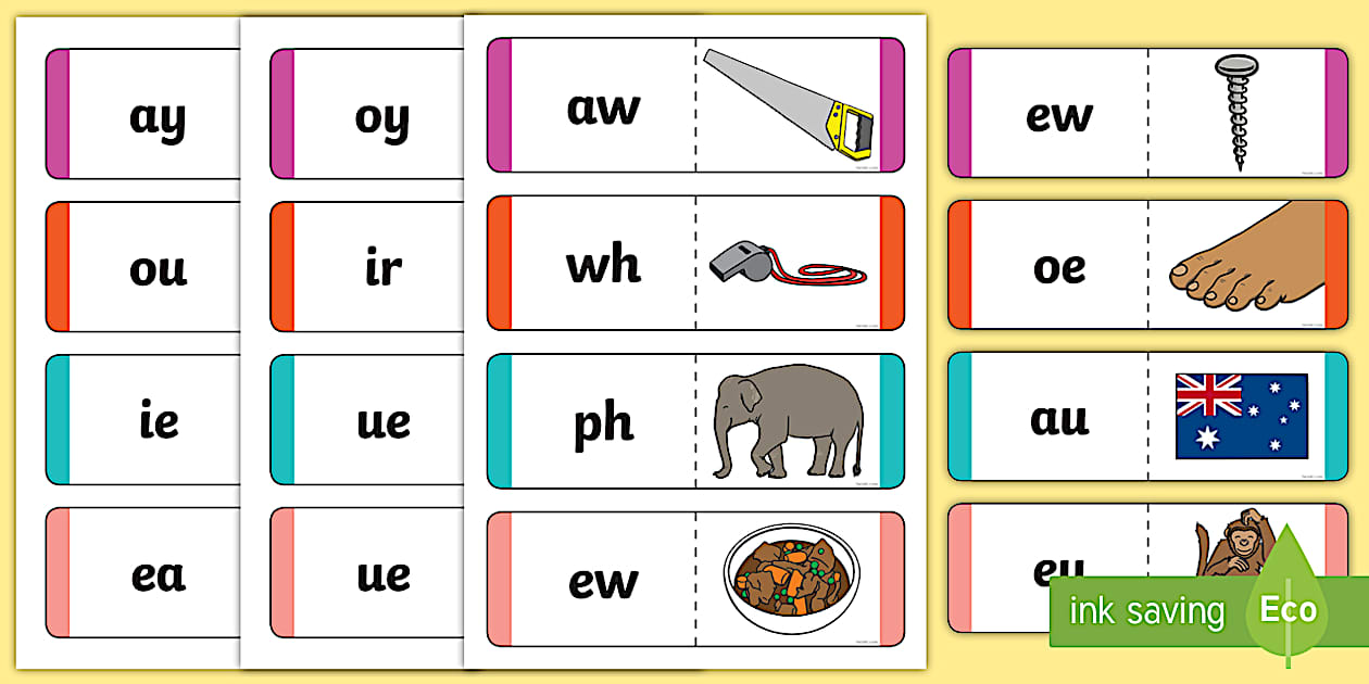 Cursive Phonics Jigsaw Phase 5 (teacher made) - Twinkl