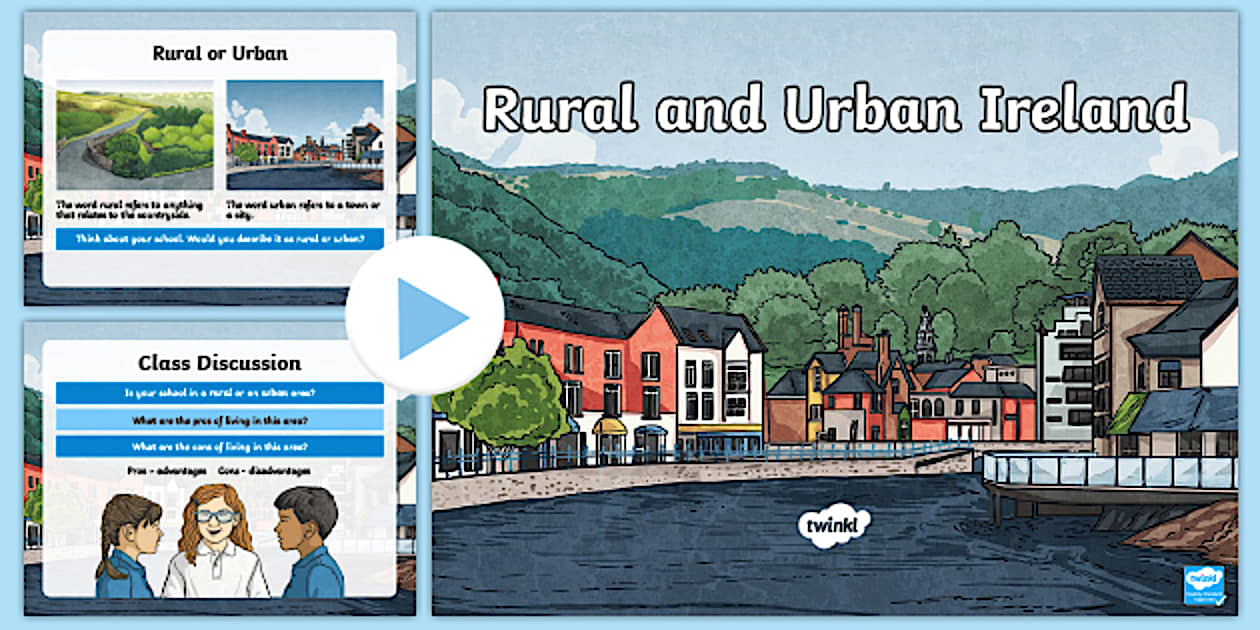 Rural and Urban Areas PowerPoint - Twinkl