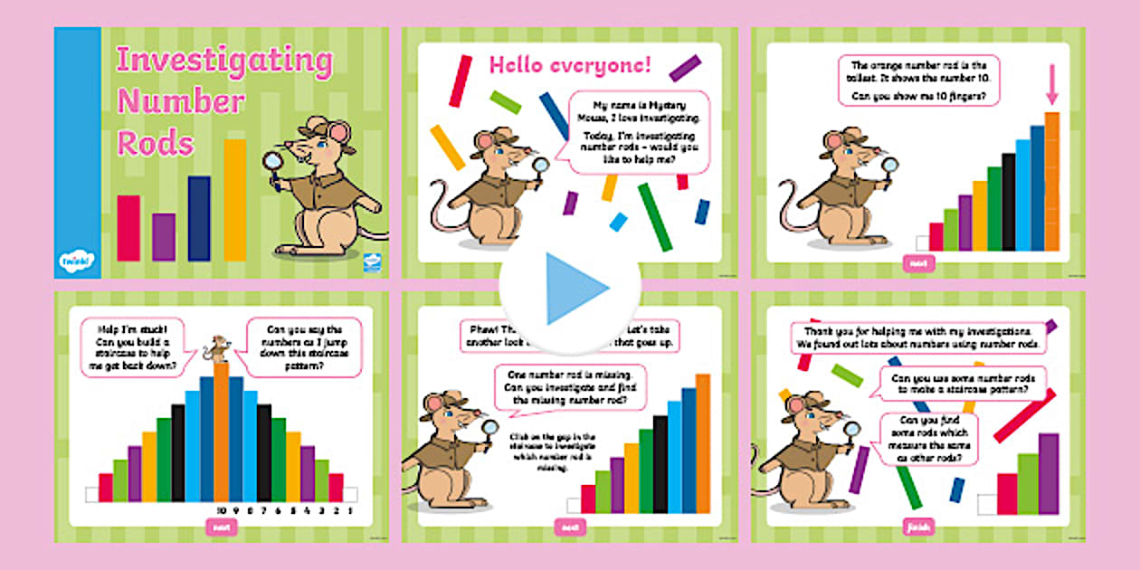 👉 Cuisenaire rods | Cuisenaire Rods Lessons | Twinkl | EYFS