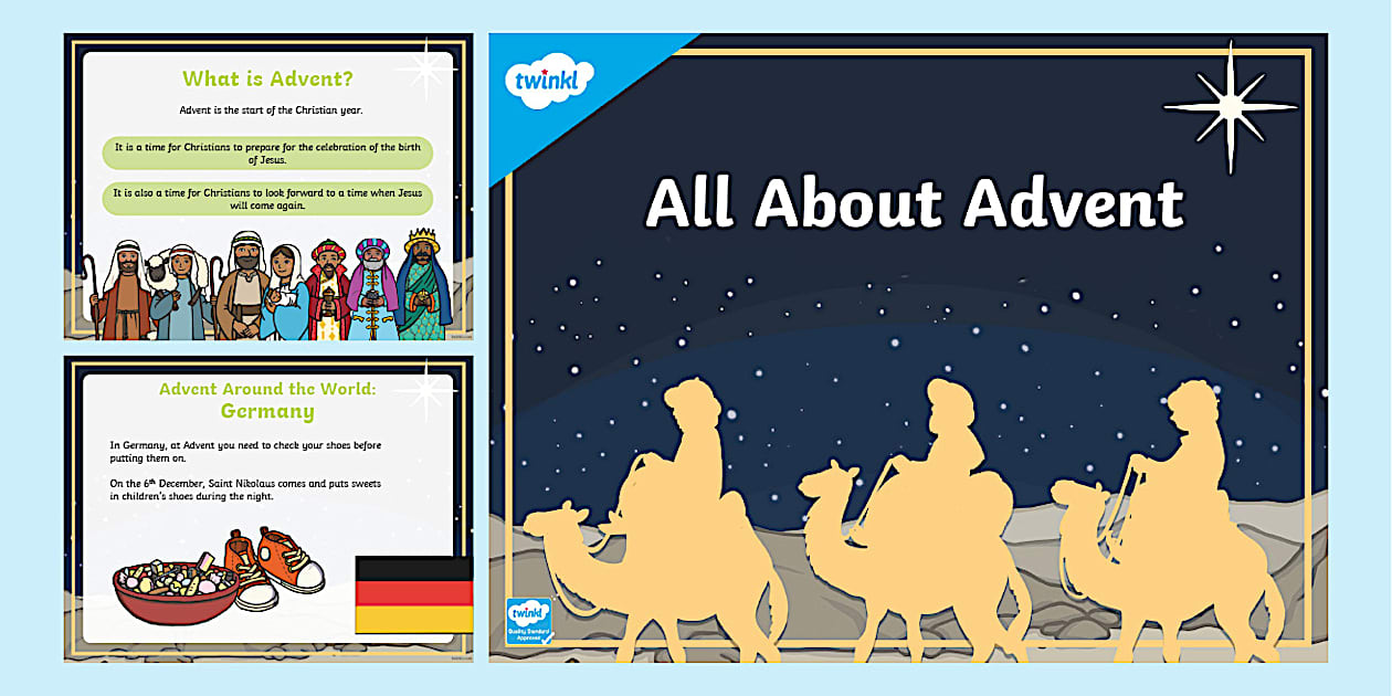 EYFS All About Advent PowerPoint (teacher made) - Twinkl