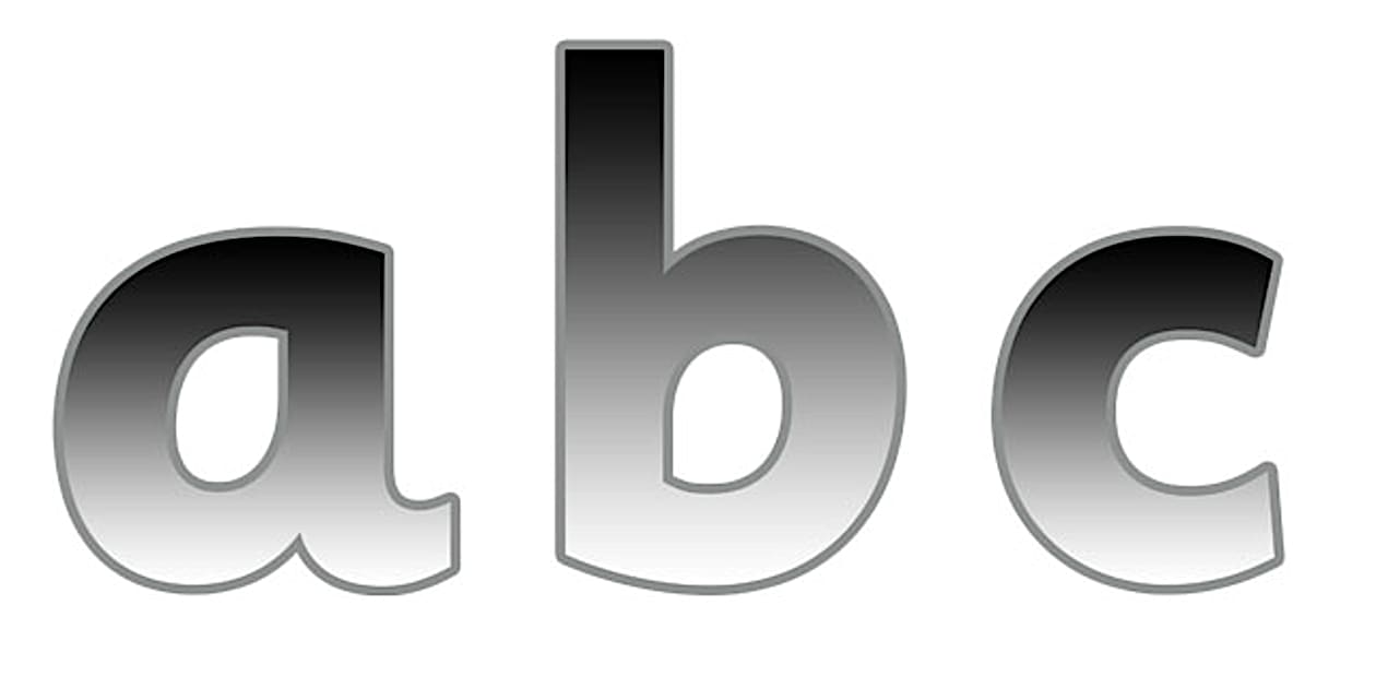 Cursive Display Lettering & Symbols (Metallic) - Twinkl