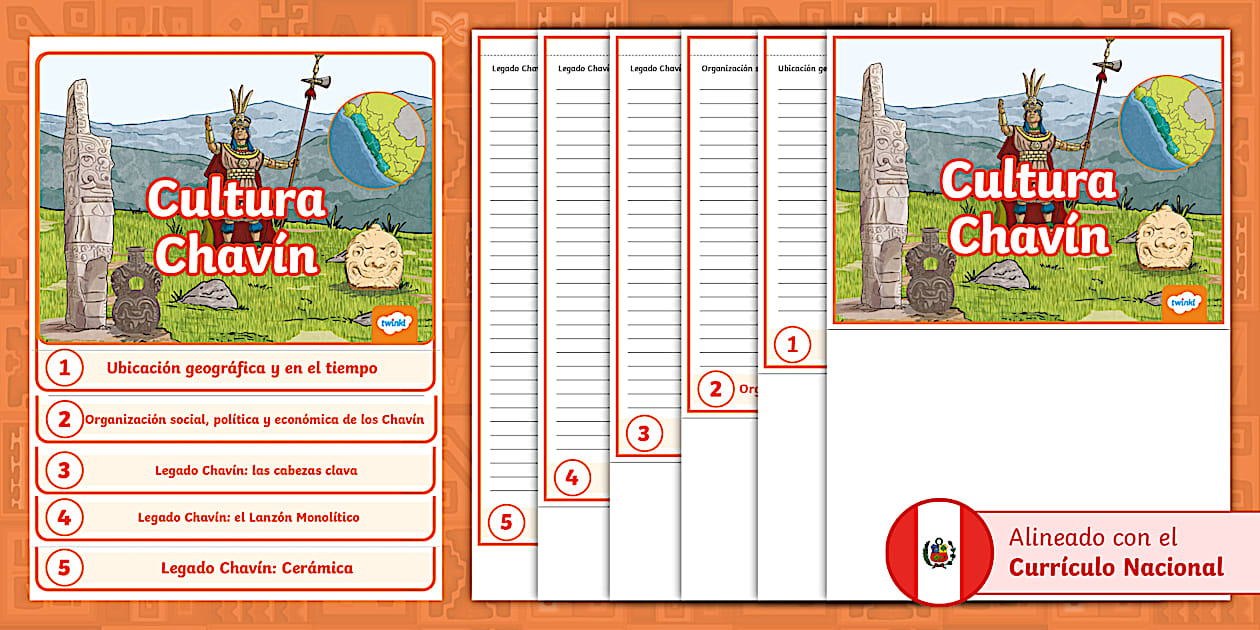 Cuadernillo: Cultura Chavín (teacher made) - Twinkl